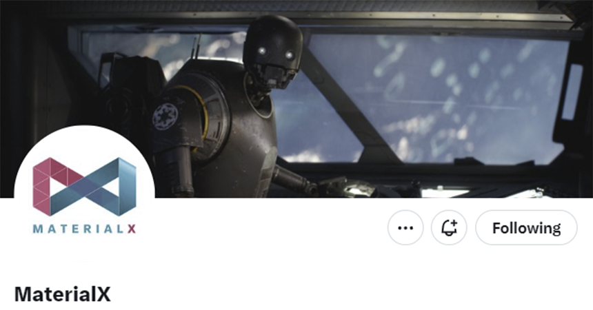 MaterialX Twitter - 3DDDA